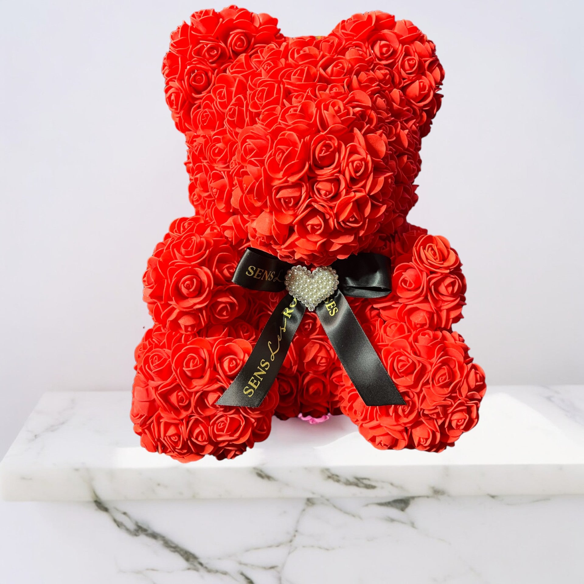 Charmed Rose Bear- 15 inches